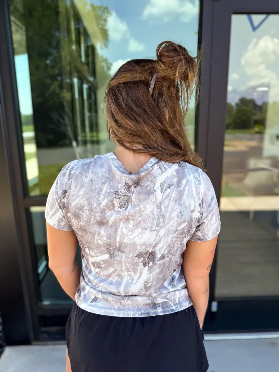 Bird & Co-Camo Boxy Tee – SoleSistersLLC